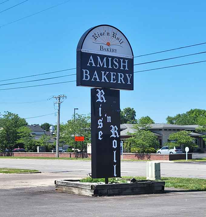 A sign that proudly announces what locals already know: this is where the magic happens daily.