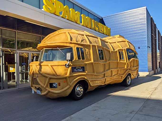 The Planters NUTmobile visits occasionally, proving Austin attracts all kinds of food-themed vehicular excellence to town.