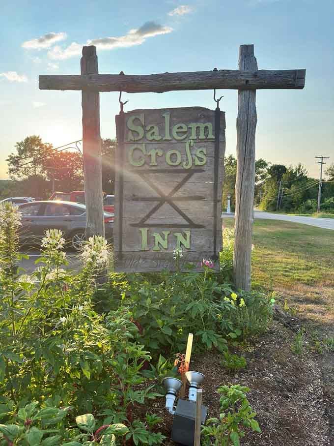A roadside sign that promises something special awaits, and for once, actually delivers on that promise.