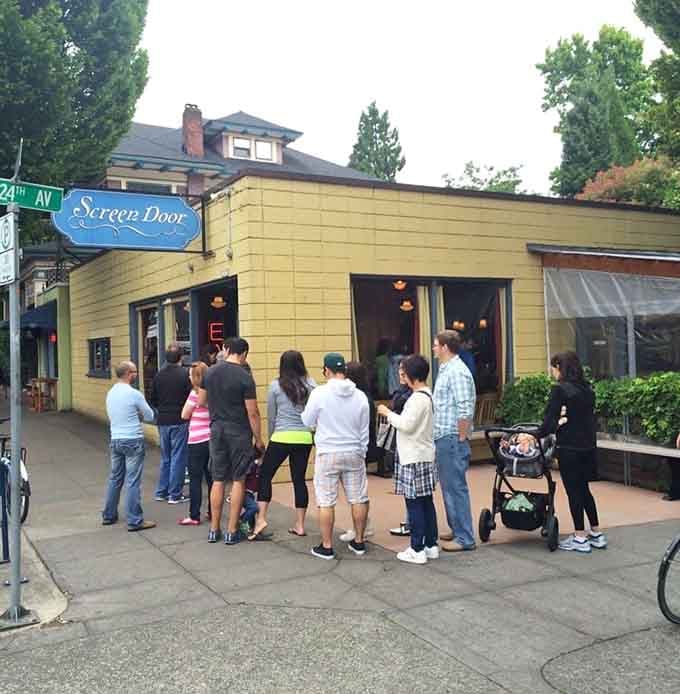 When the line wraps around the corner, you know you've found something special worth every patient minute of waiting.