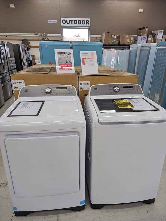 Matching washer and dryer sets proving that even laundry day deserves an upgrade when the price is actually reasonable.