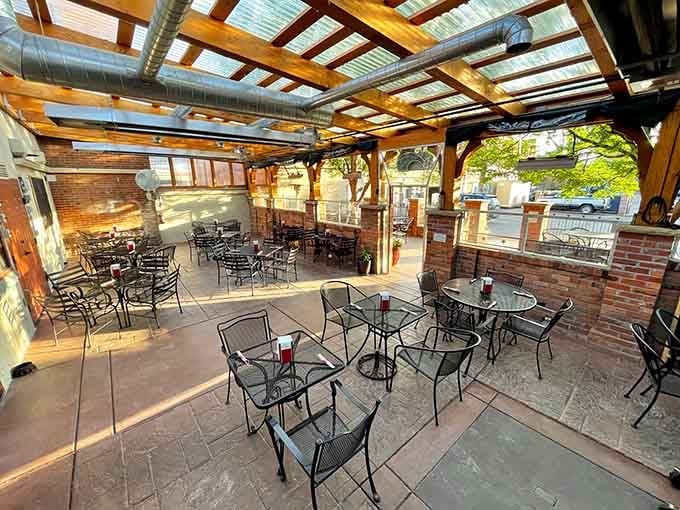 Colorado mornings are made for patio dining, especially when cinnamon rolls and sunshine are both on the menu today.