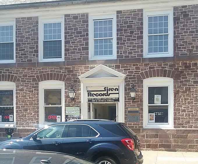 Classic architecture meets modern music culture, proving some things get better when old and new collide perfectly.