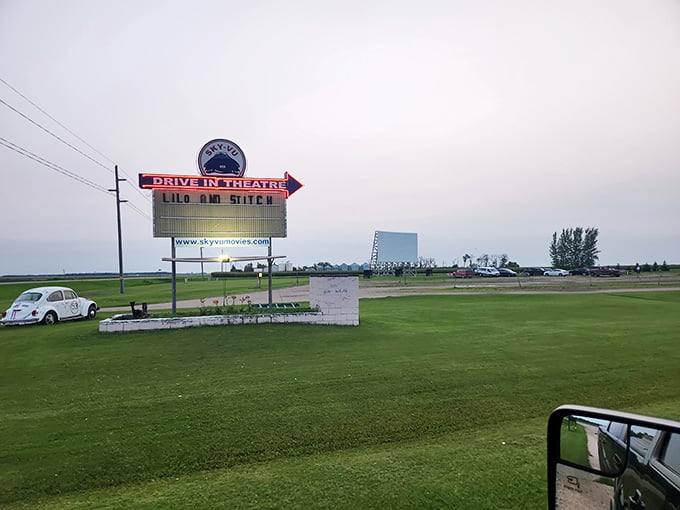 The vintage marquee sign points the way to entertainment that's been delighting generations of Minnesota moviegoers faithfully.