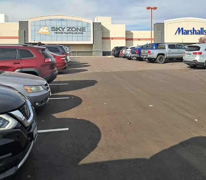 Plenty of parking means the hardest part of your visit is admitting you're actually doing this.