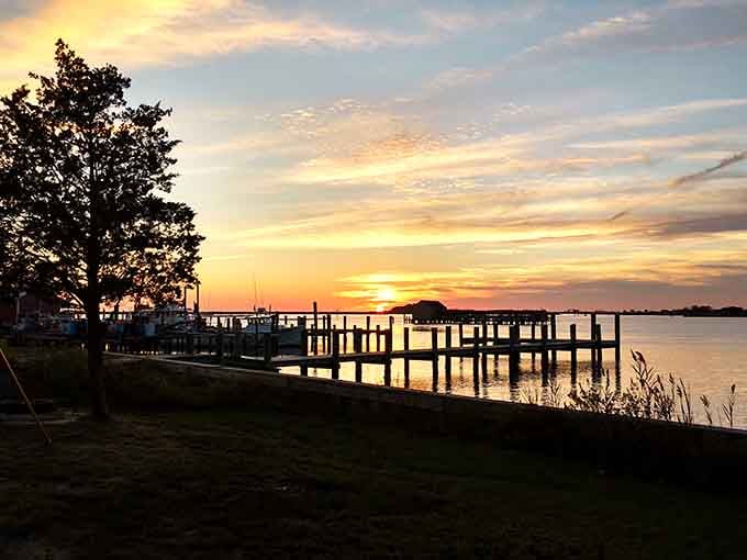 Sunsets here don't just happen, they perform nightly shows that put your TV to shame.