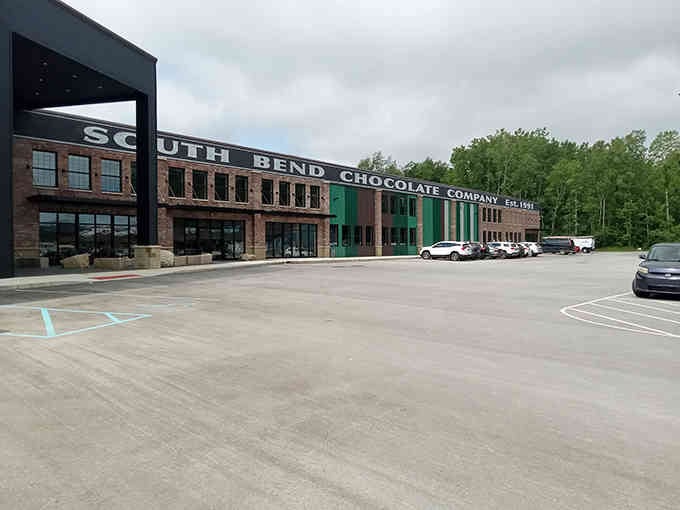 Ample parking means easy access to chocolate bliss, because nothing should stand between you and quality confections.