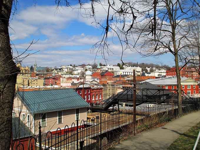 This rooftop view reveals a town that's compact enough to explore on foot but packed with enough flavor diversity.
