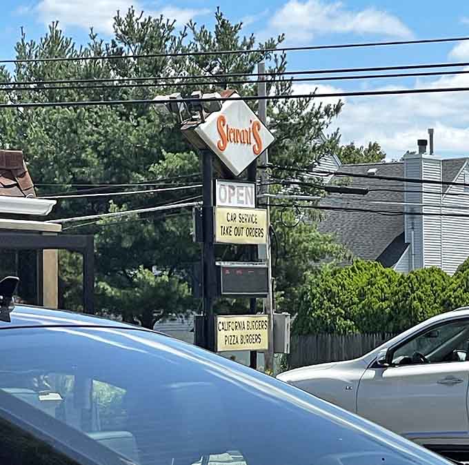 That sign outside promises takeout service, but the real treasure is the experience you'll never forget.