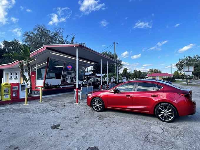 Pull into this parking lot and prepare for your life to be divided into before and after.