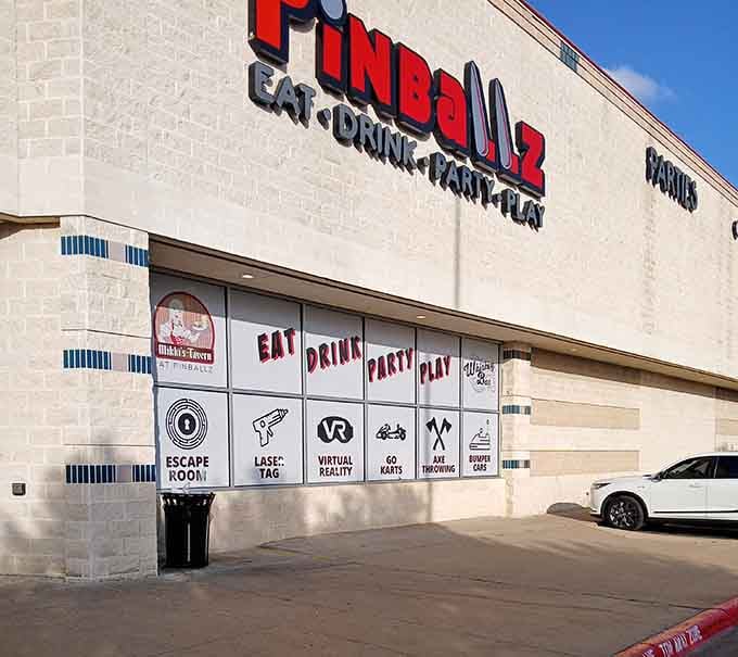 The exterior promises "Eat, Drink, Party, Play" and delivers on every single word of that fantastic pledge.