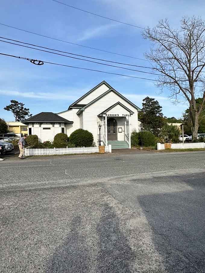 The unassuming exterior belies the culinary treasures within, a hidden gem waiting to be discovered in Little River.