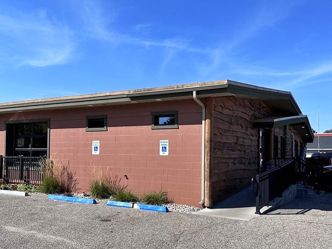 Ample parking means the hardest part of your visit is choosing what to order first.