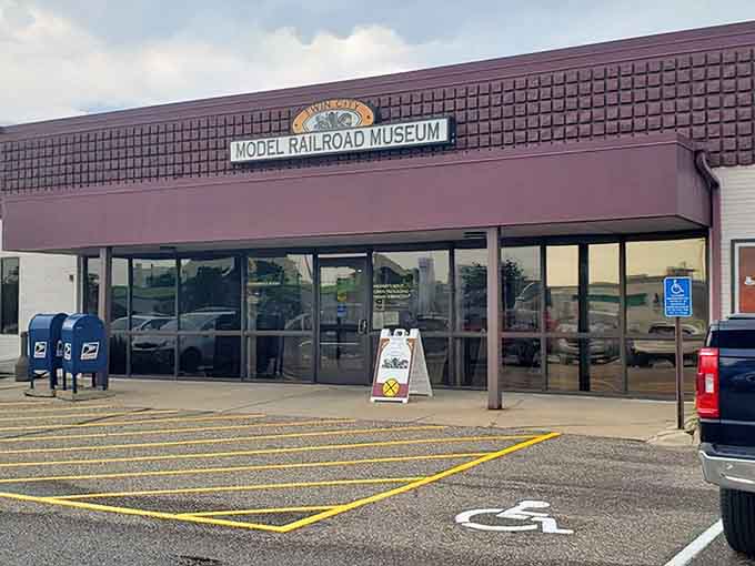 The exterior may blend in with its neighbors, but what's inside is anything but ordinary or forgettable.