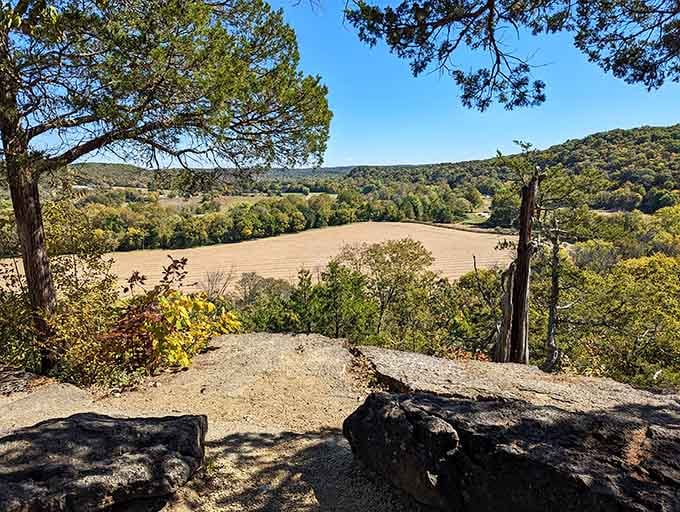Valley vistas reward those willing to climb, offering views that make the effort feel worthwhile.