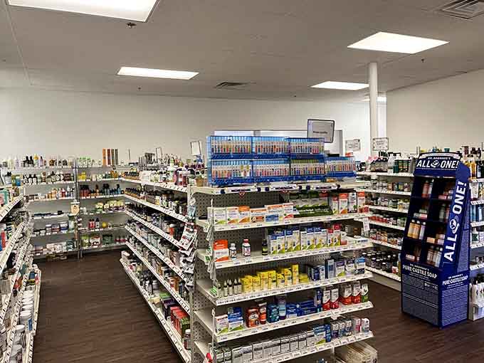 Local markets stocked with essentials remind you that shopping doesn't have to feel like navigating a warehouse designed by someone who hates people.