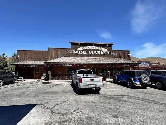 This weathered storefront has more character than most modern shopping malls could ever dream of having.