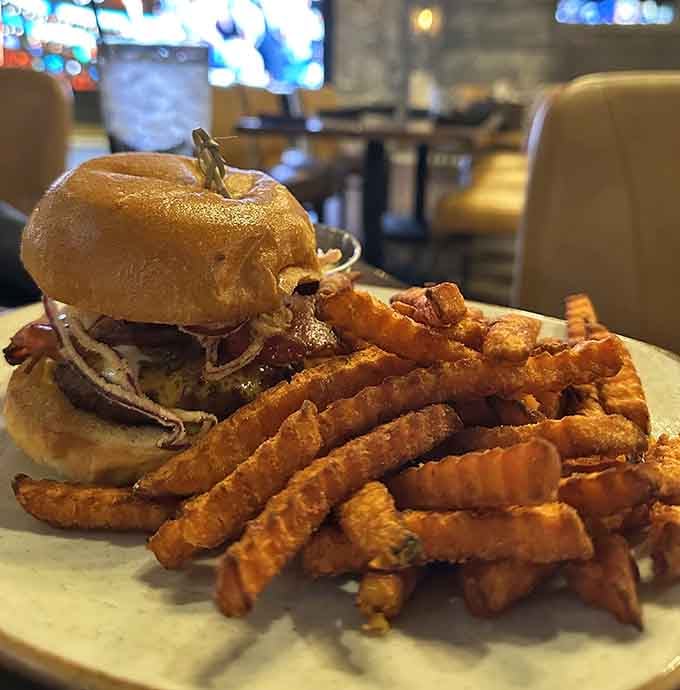 Burgers and fries done right&mdash;the kind of comfort food that makes any casino visit feel like home.