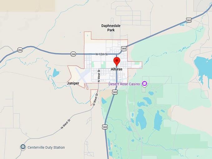 16. alturas map