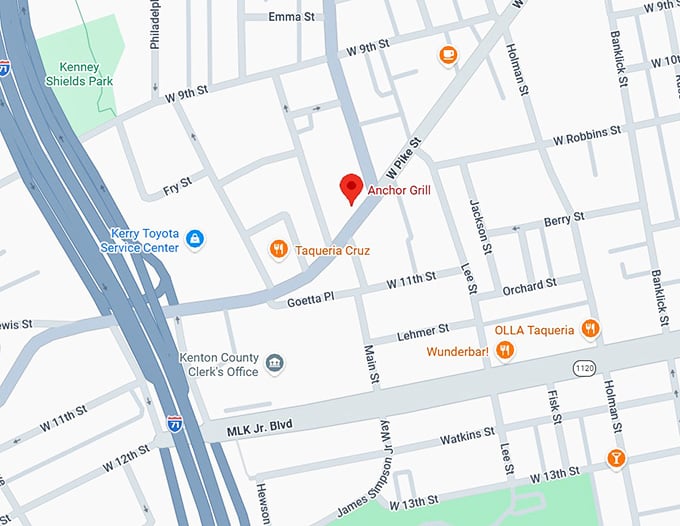 16. anchor grill map