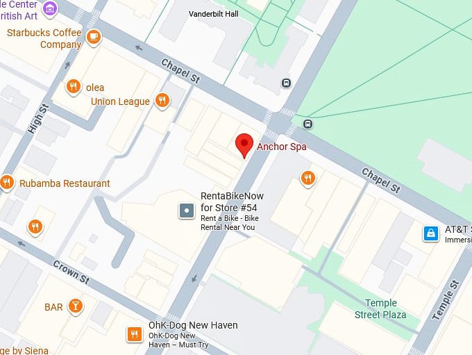 16. anchor spa's map