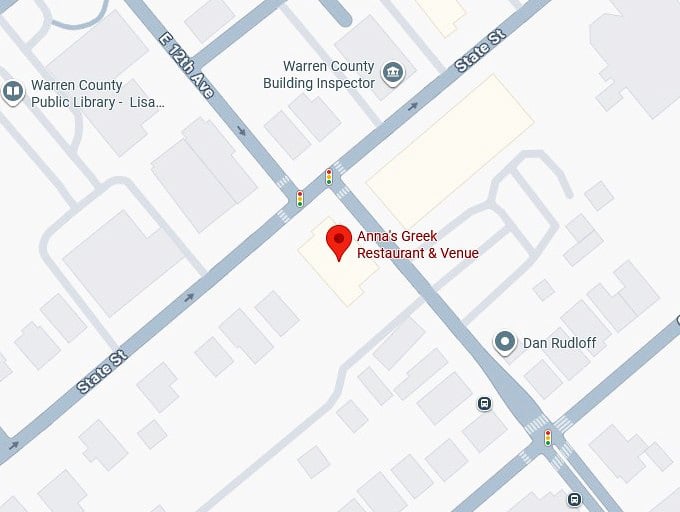16. anna's greek restaurant & venue's map