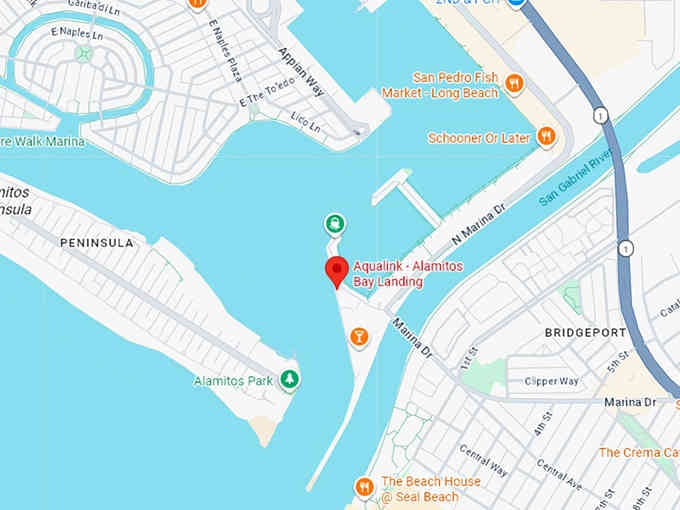 16. aqualink alamitos bay landing map