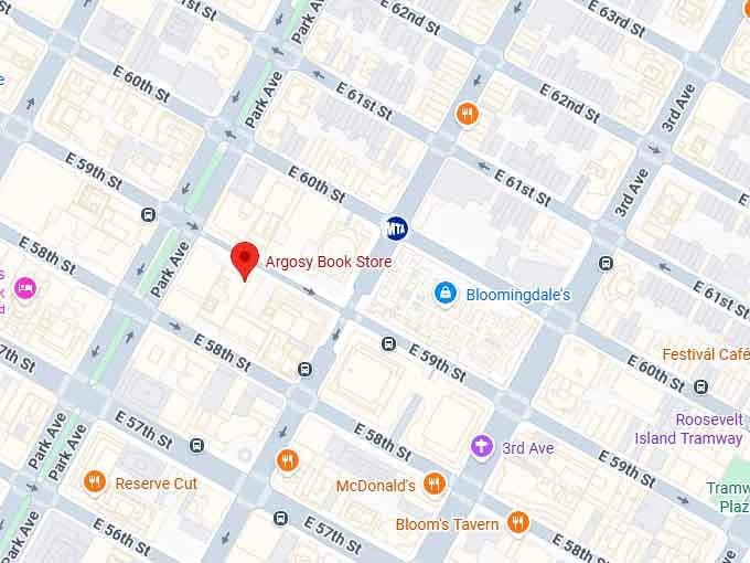16. argosy book store map