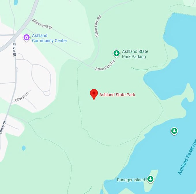 16. ashland state park map