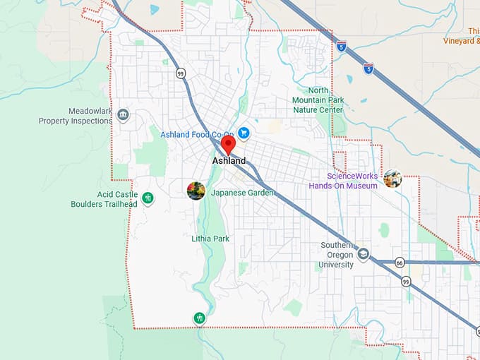 16. ashland map