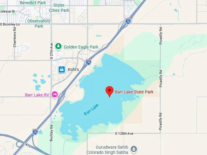 16. barr lake state park map
