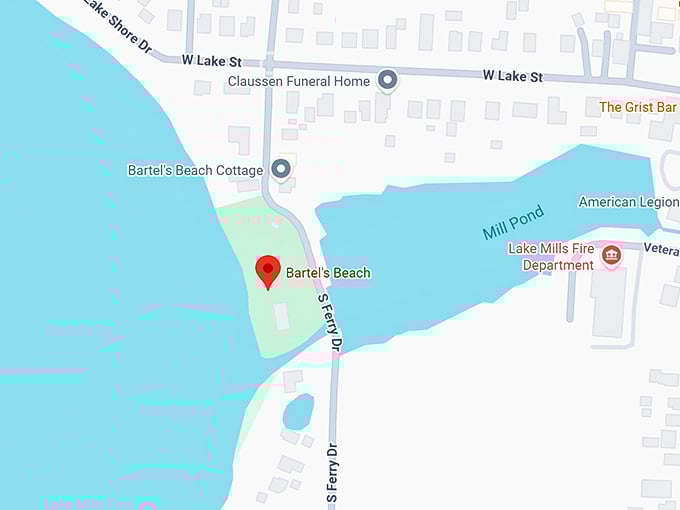 16. bartel's beach map