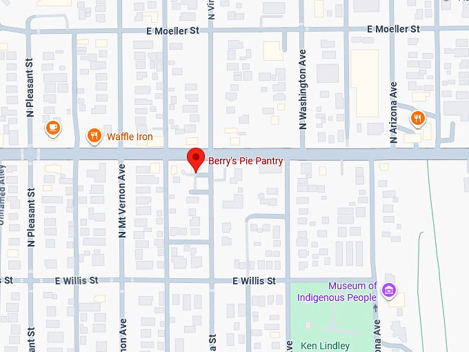 16. berry's pie pantry map