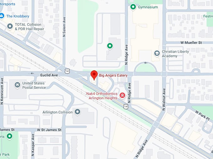 16. big ange's eatery map