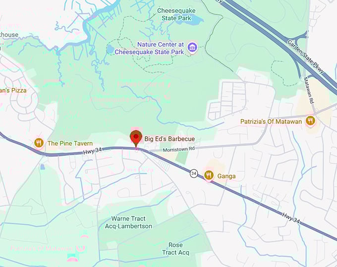 16. big ed's barbecue map