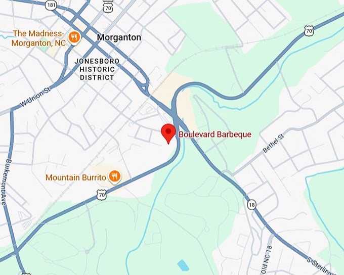 16. boulevard barbeque map