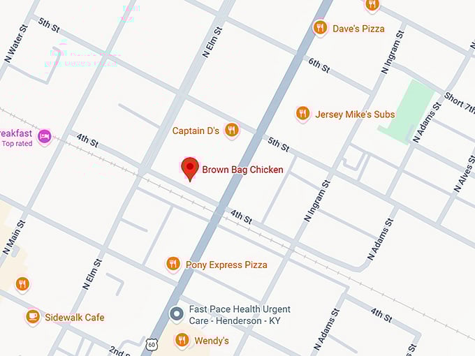 16. brown bag chicken map