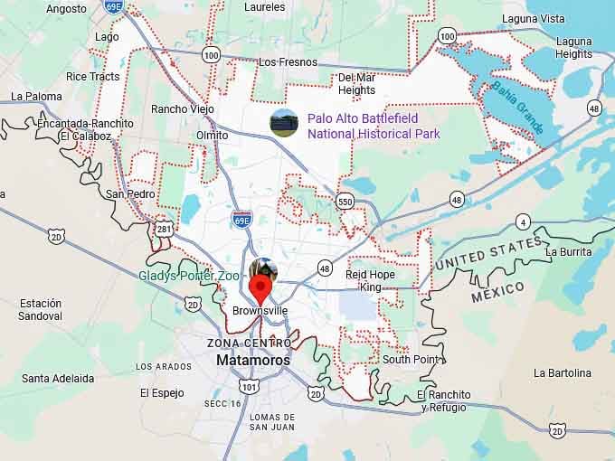 16. brownsville map