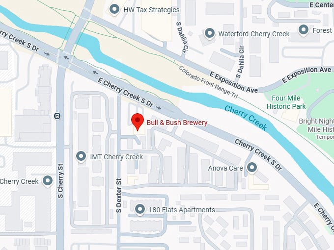 16. bull and bush brewery map