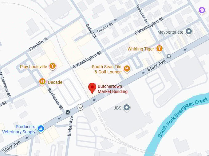 16. butchertown market building map