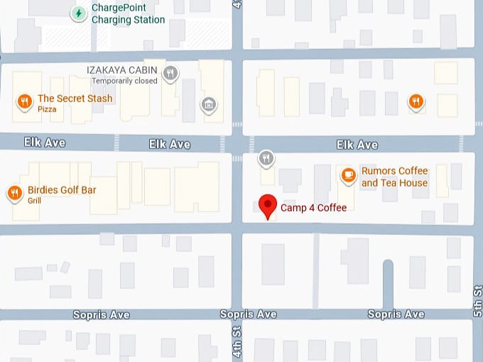 16. camp 4 coffee's map