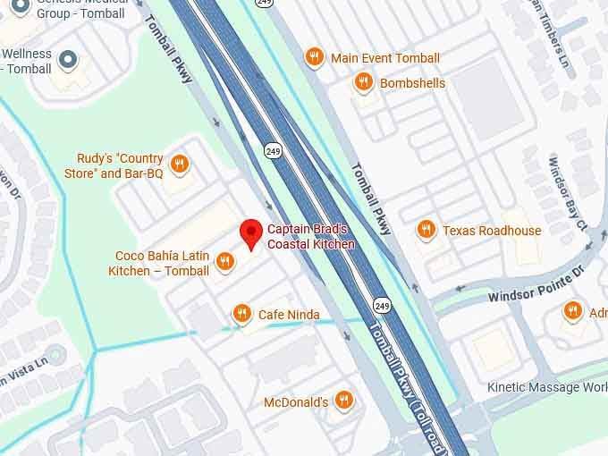 16. captain brad's coastal kitchen map