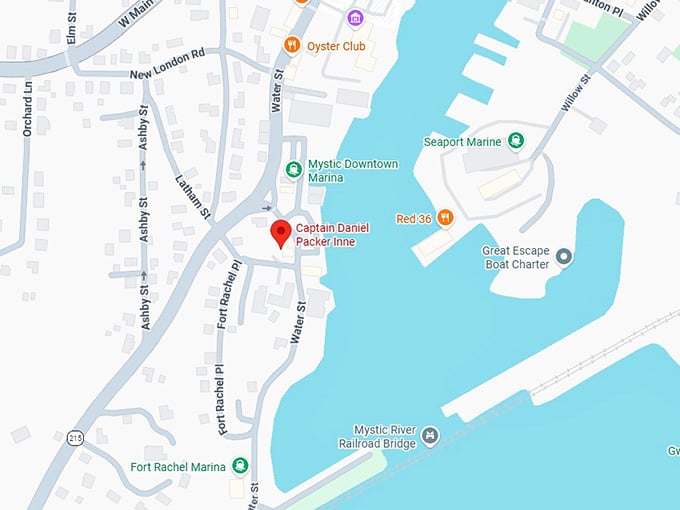 16. captain daniel packer inne map