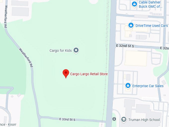 16. cargo largo retail store map