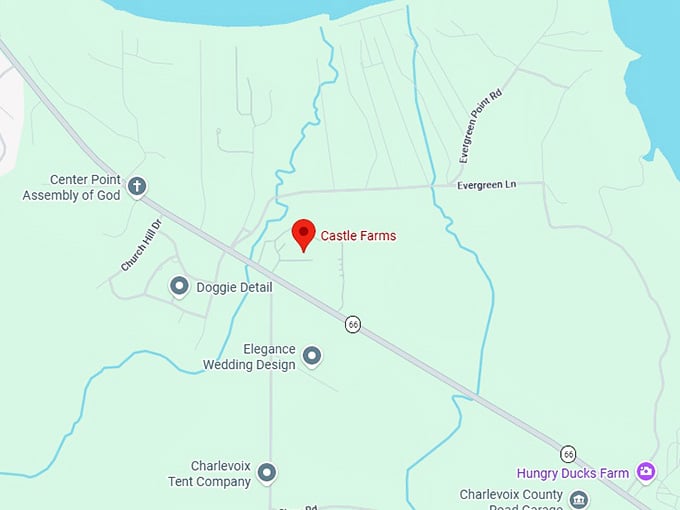 16. castle farms map