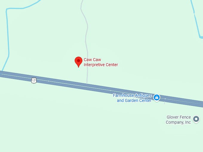 16. caw caw habitat loop map