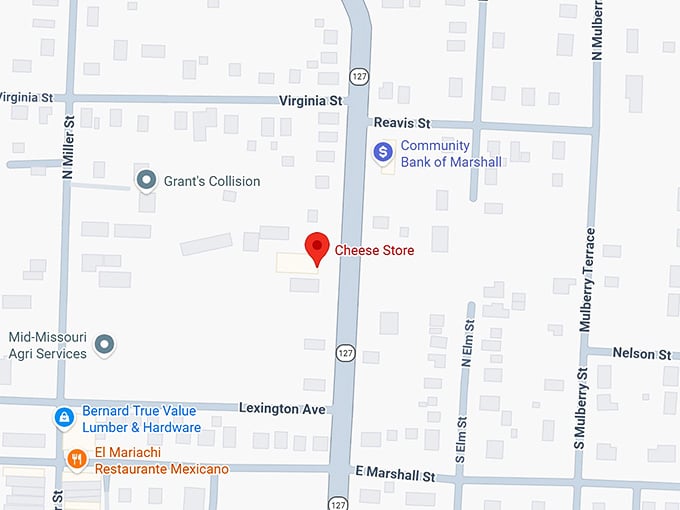 16. cheese store map