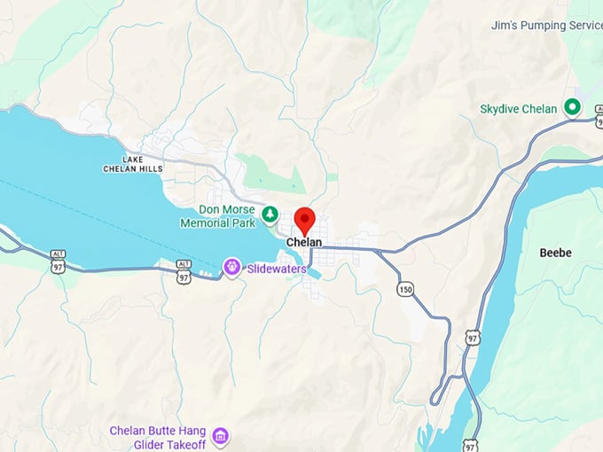 16. chelan wa map