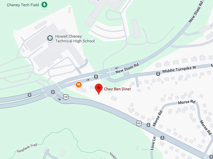 16. chez ben diner map