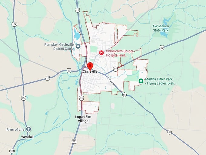16. circleville map